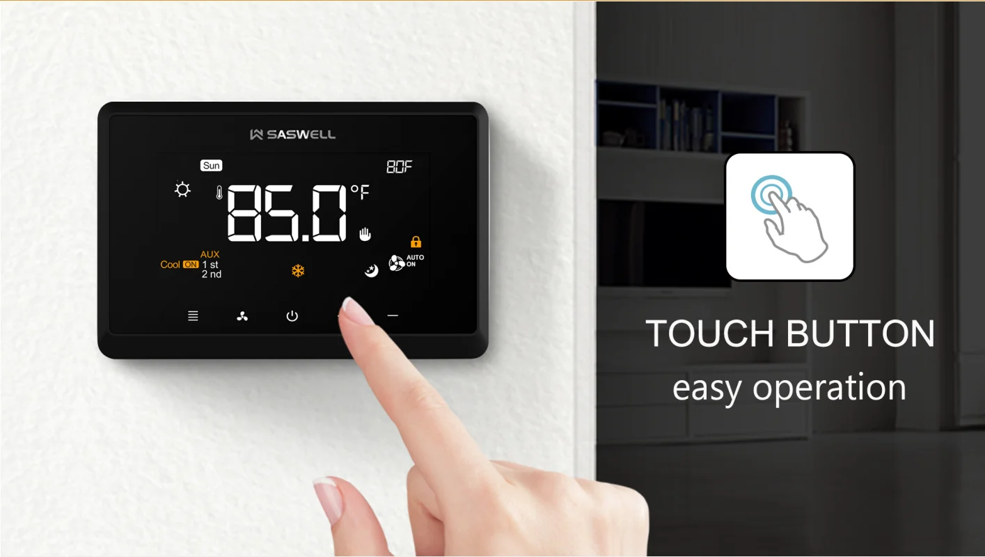 Bacnet Room Controller - Programmable Touch Screen Thermostat