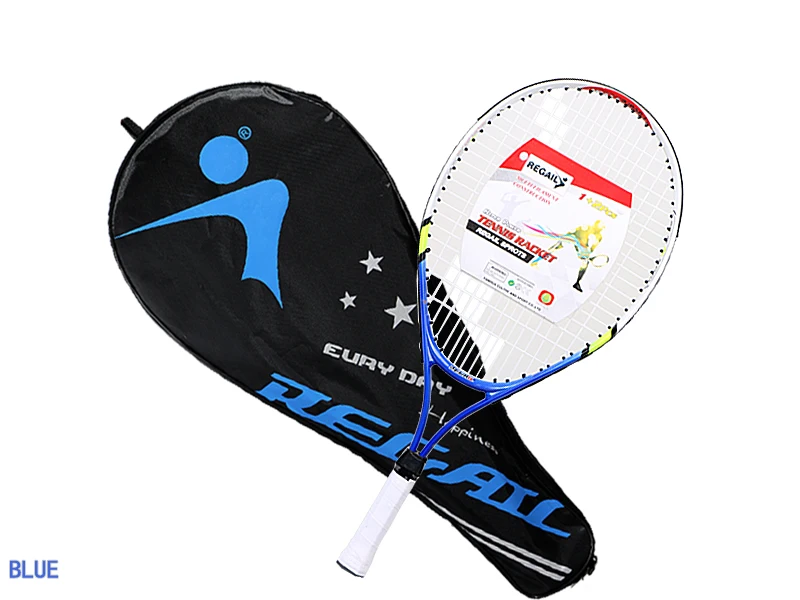 Regail Aluminum 23 Inch Tennis Racket For Kids Junior Tennis Racket ...