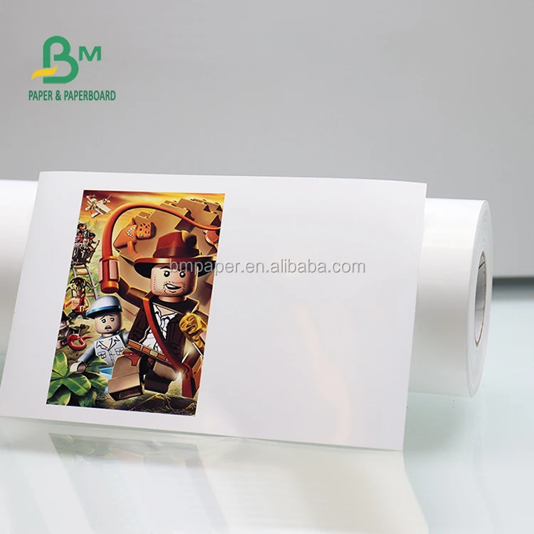 190gsm Coated Waterproof Glossy Satin Photopaper For Inkjet Printing In ...