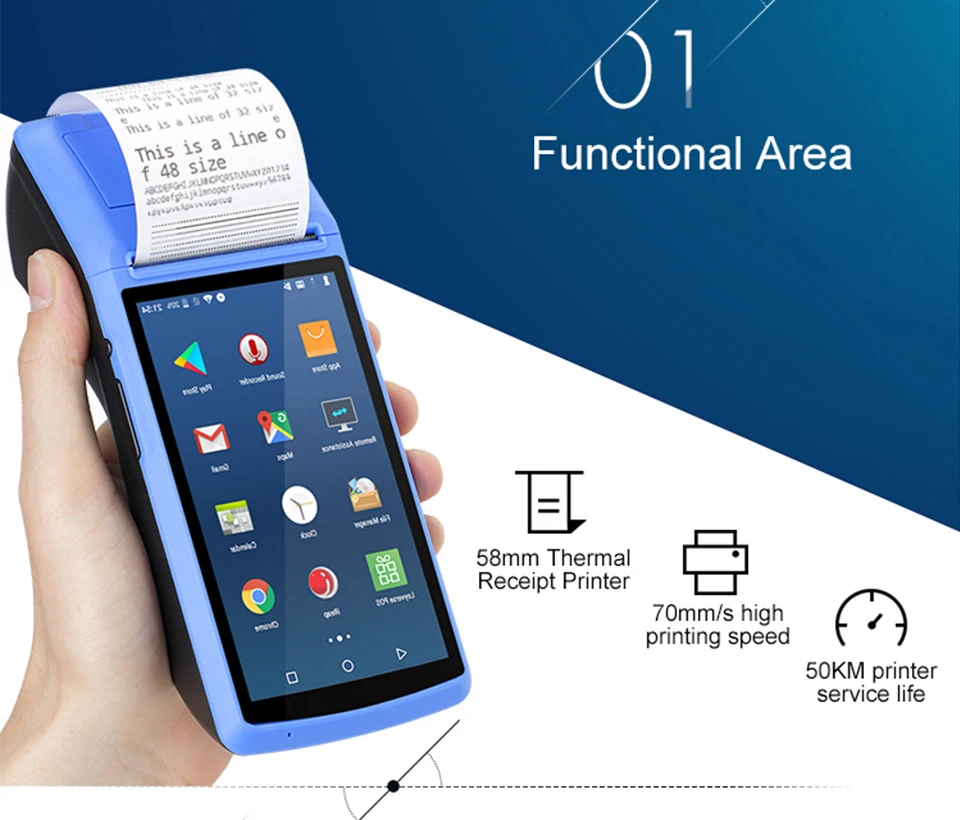 V1 Android Pos Terminal Pda Printer - Buy V1 Android Pos Terminal,Pos ...