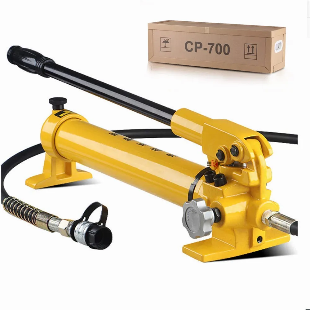 CP-700 Portable Metal Hand Pump - 700 Bar High Pressure Hydraulic Tool
