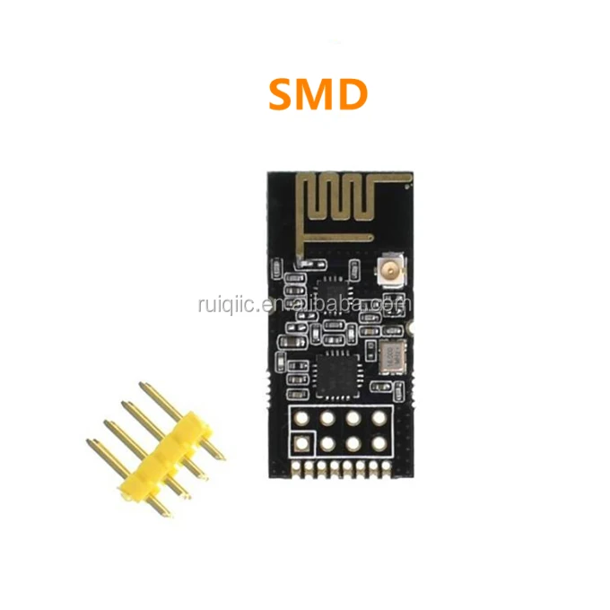 Gt-24 2.4g Smd Nrf24l01 1100 Meter Long-distance Nrf24l01+pa+lna Dip ...