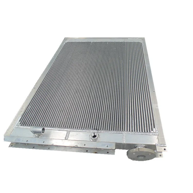 High Quality Vacuum Brazed Aluminum Screw Air Compressor Oil Radiators ...