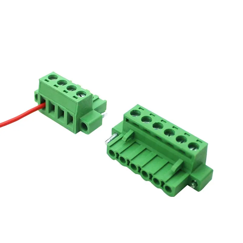 5.08mm Pitch Through Wall Panel Mount Terminal Block 5.00 Mm Female And ...