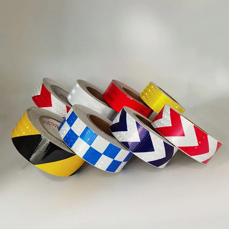 Custom Printed Reflective Tape Pvc Reflective Warning Adhesive Tape ...