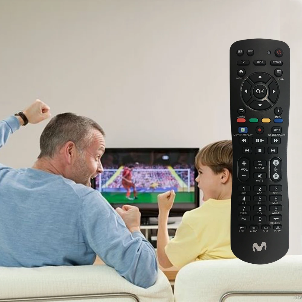 Universal Remote Control for Movistar STB TV VIDEO AUX 4 in 1 Remote