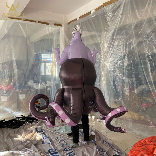 Customizable Inflatable Ursula Mascot - Perfect for Events