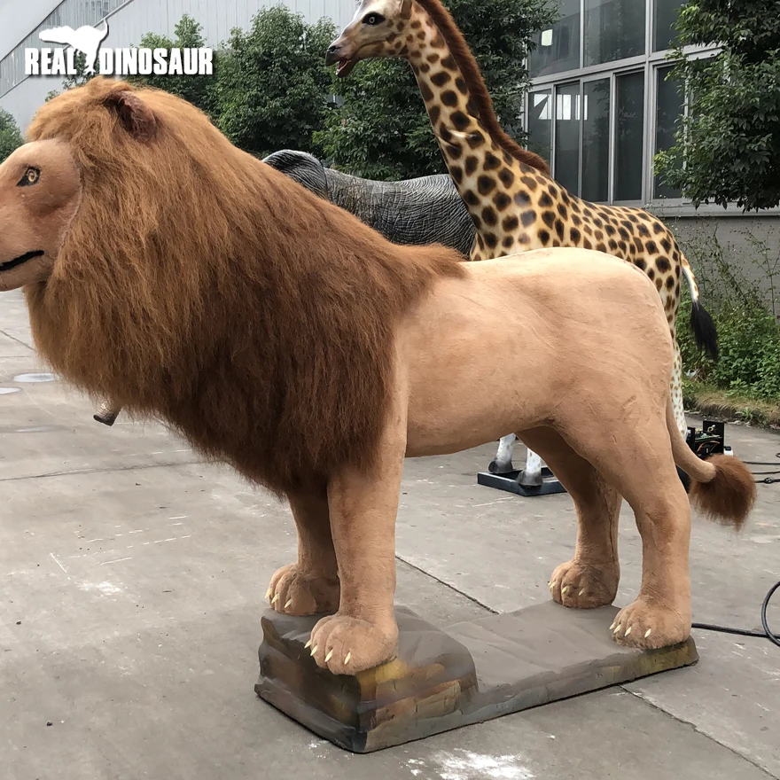 Jungle Realistic Animals - Animatronic Lion for Escape Room