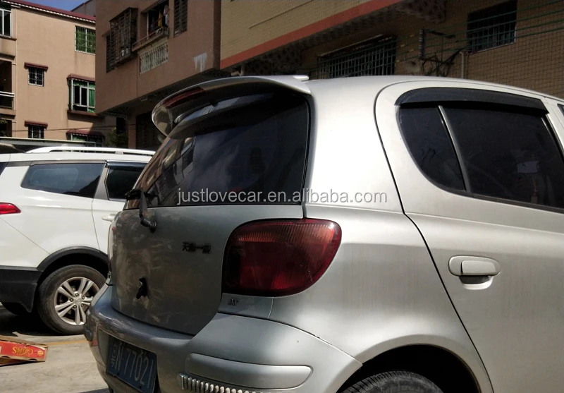 ABS Roof Spoilers for Toyota Vitz 2004-2011 - Stylish & Durable