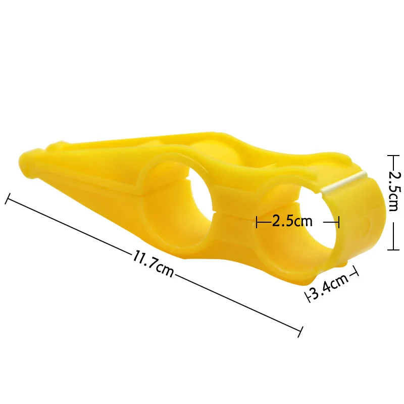 25mm Pipe Hose Clamp Clips Holding Card Chicken Goose Duck Water ...