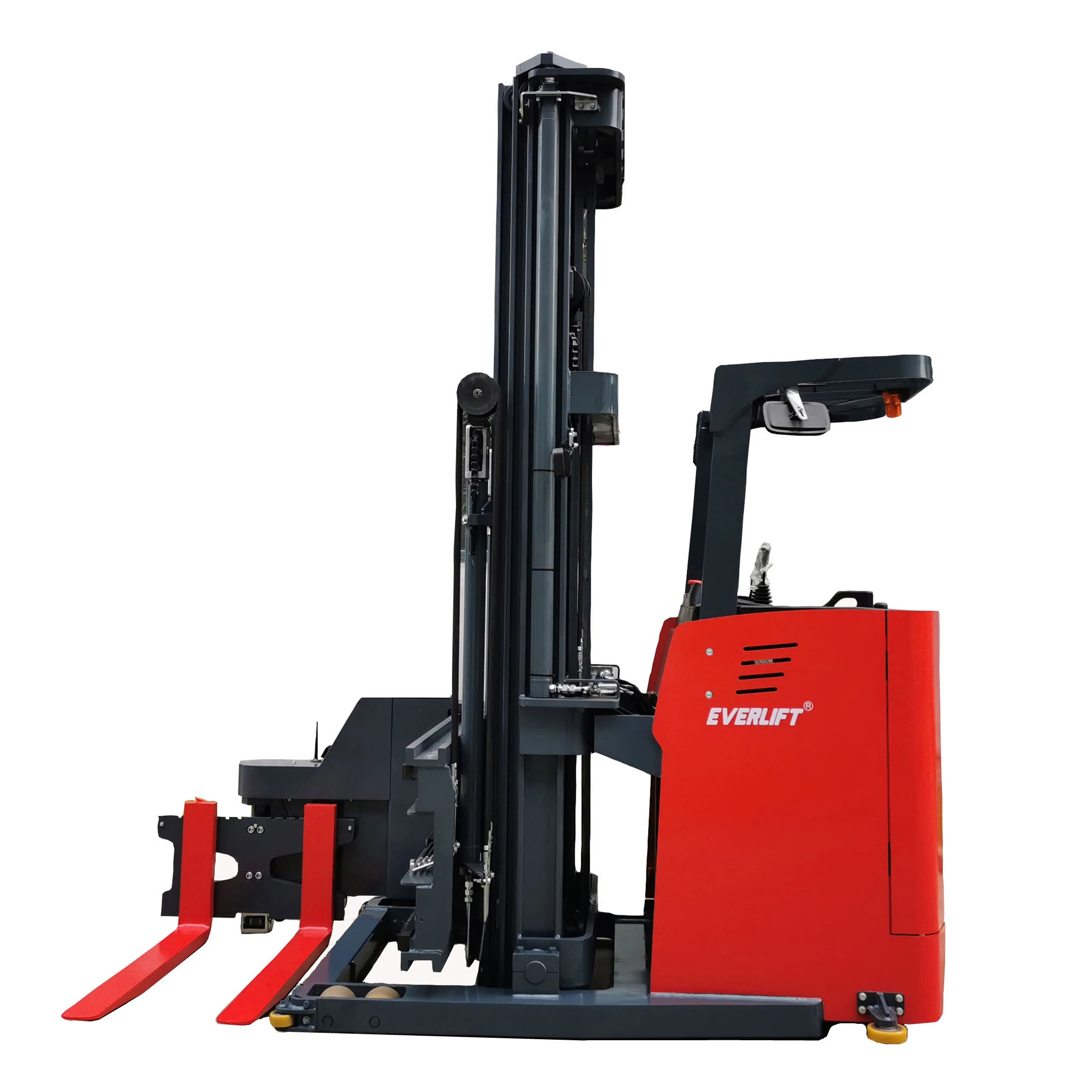 3-Way Electric Pallet Stacker CQD15 - 1500Kg Load, 6000mm Lift for ...