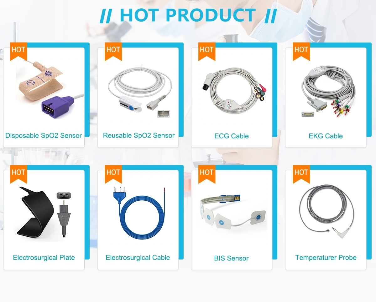 Shenzhen Amydi-Med Electronics Tech Co., Ltd. - SpO2 Sensor, ECG Cable