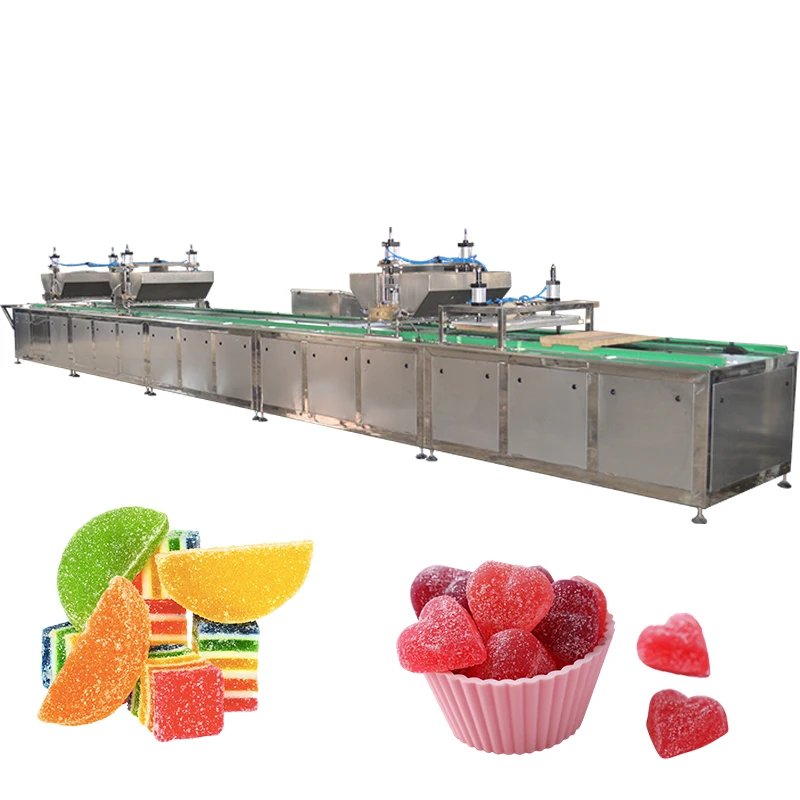 Jelly Bean Automatic Gummy Candy Starch Mogul Production Line