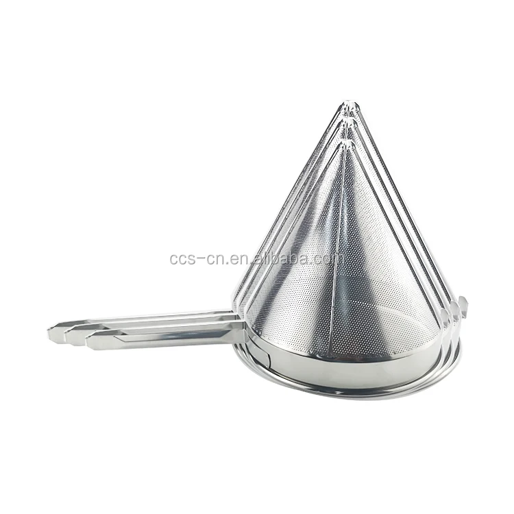 Fine Mesh Stainless Steel Strainer for Commercial Kitchens