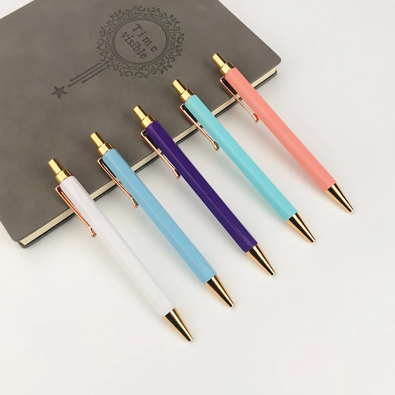 New Design Style Hexagonal Shaped Ballpoint Pen With Customer's Logo ...