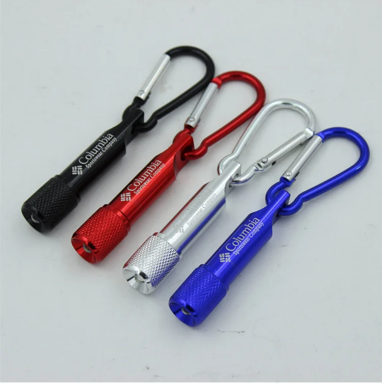 Led Carabiner Flashlight Keychain Torch Carabiner With Led Light - Buy ...
