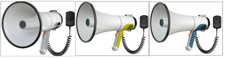 100W Megaphone with Bluetooth, USB, and Siren - Portable & Intelligent