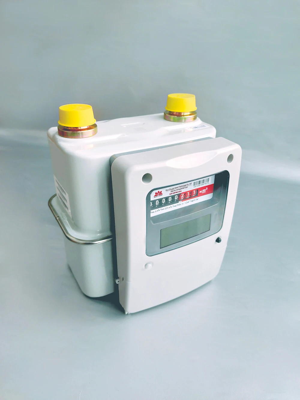 Domestic Gas Meter G1.6 /steel Shell Membrane Smart Gas Meter With ...