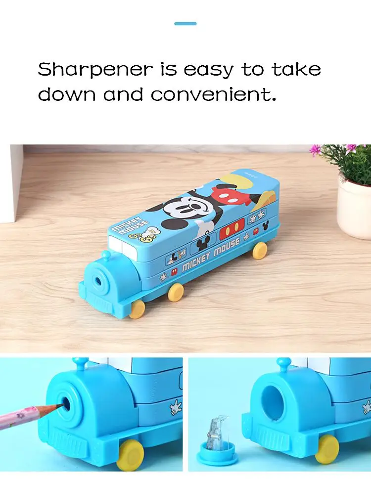 Hot Sale High Quality Tin Train Shape Multifunctional Pencil Box case ...