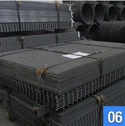 High Manganese Crimped Screen Mesh For Crusher Steel Wire Mesh Quarry ...