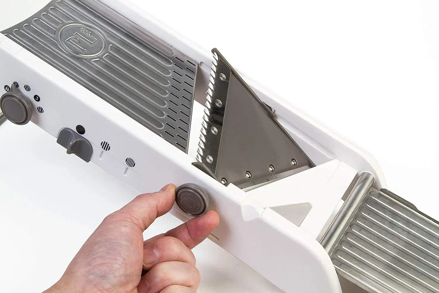 Stainless Steel Mandoline Slicer Vegetable Shredder Slicer Vegetable ...