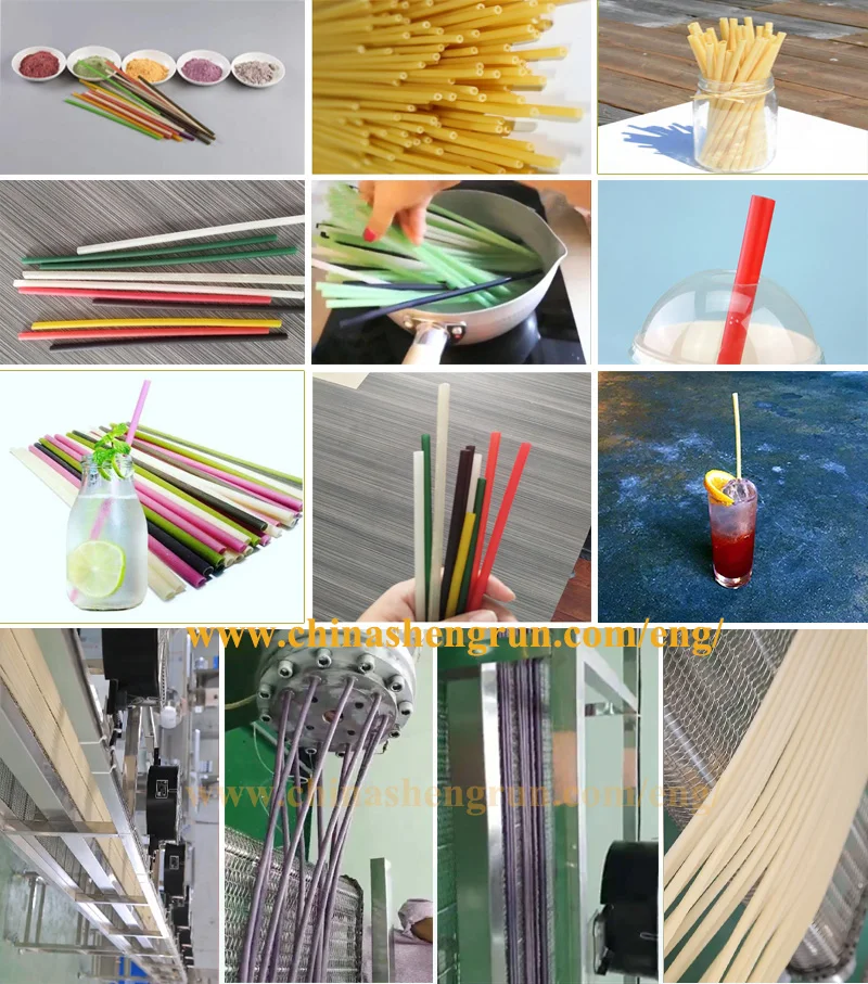 Cassava Straw / Biodegradable Pla Straw Making Machine Machinery - Buy ...