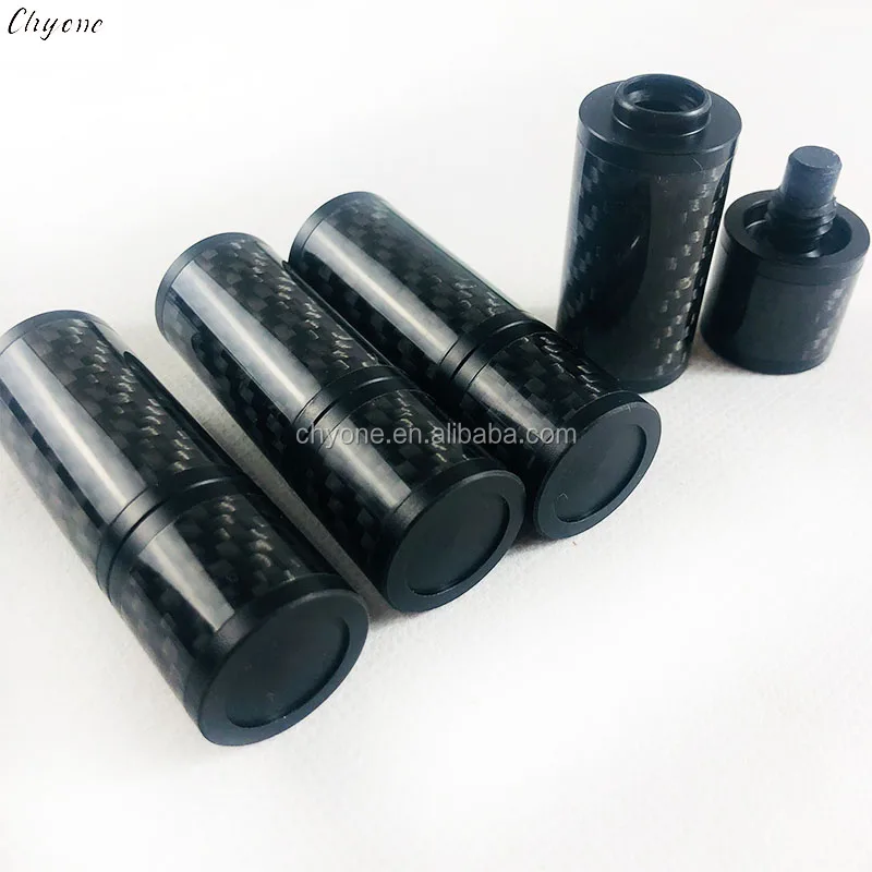 Chyone Carbon Fiber Pool Cue Joint Protector - Customize Logo
