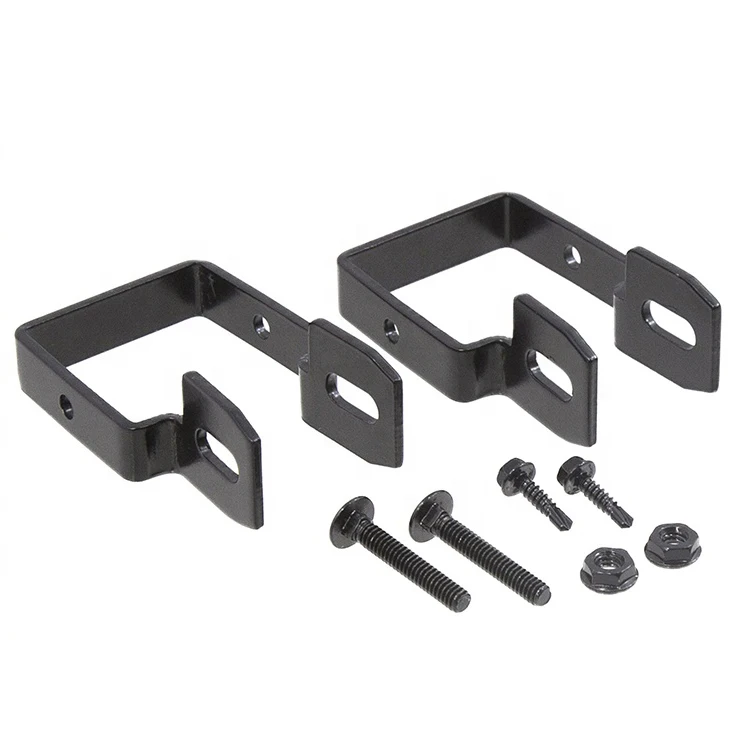 Pool Garden Hardware Metal Fence Line Bracket Square Fence Post Support ...