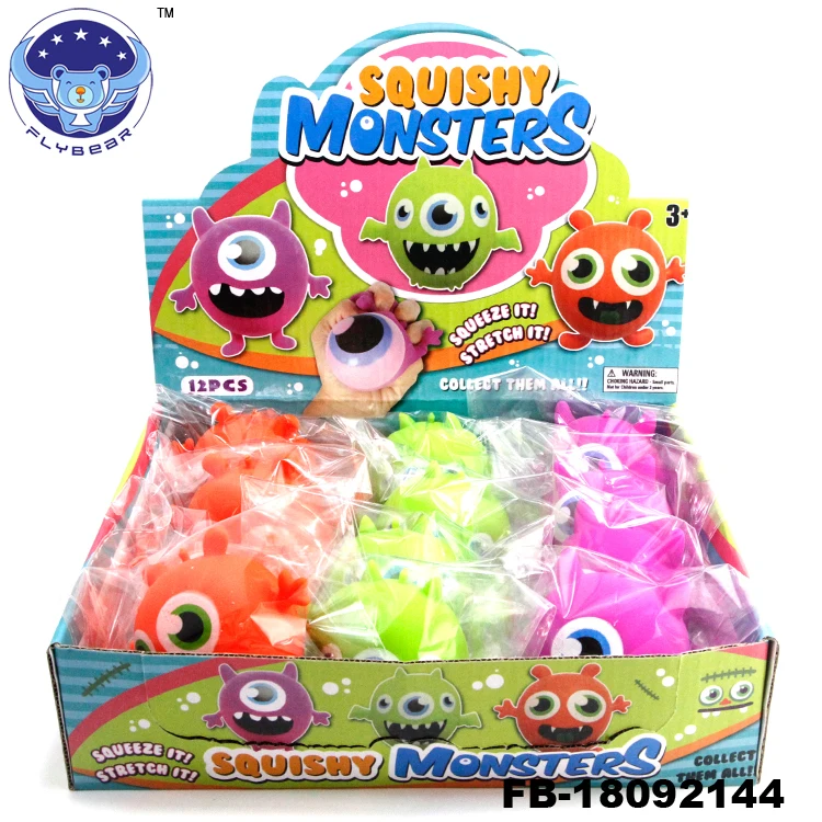 Monster Fidget Toys - Stress Relief for Kids & Adults
