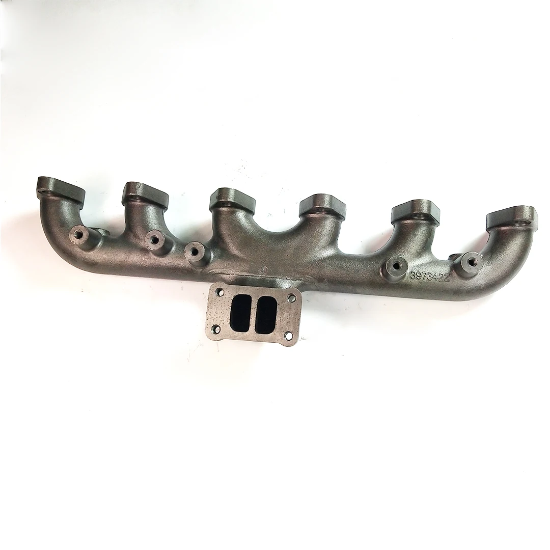 Hot Sale Qsb Diesel Engine Stainless Exhaust Manifold 3973422 - Buy ...