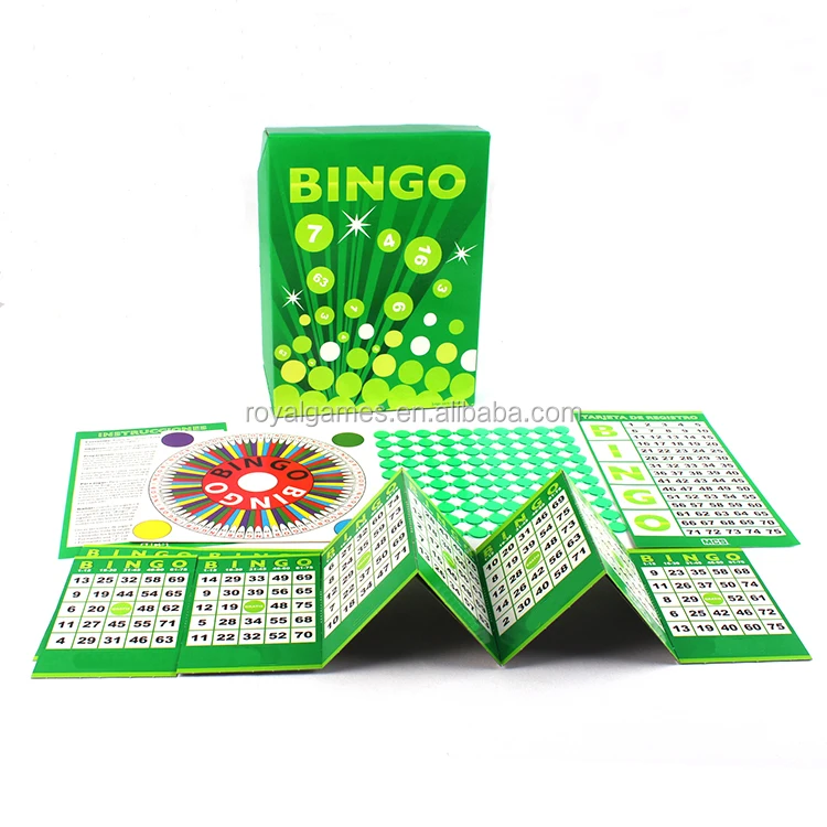 Professional Custom Paper Bingo Card Game - Welcomed OEM