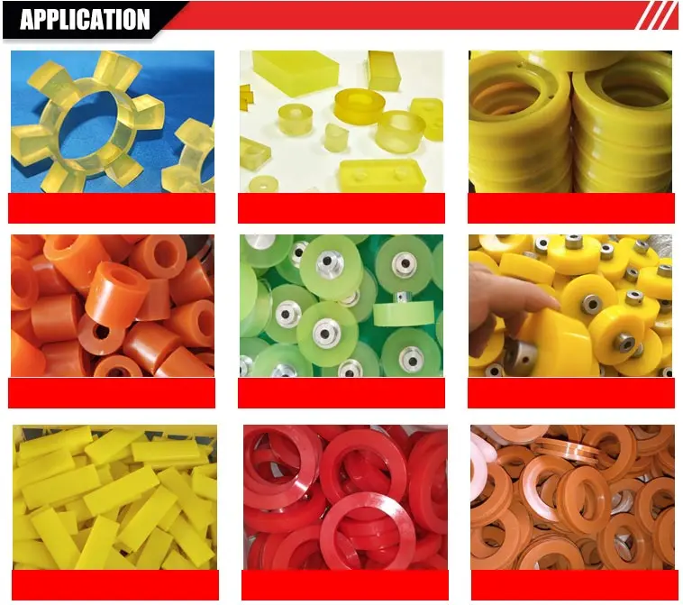Custom Cast Polyurethane Rubber Sheet - Karet Polyurethane
