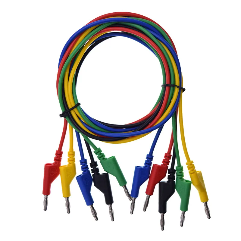 1m 15a Stackable 4mm Banana Plug Test Lead Wire Patch Cord Cable - Buy ...