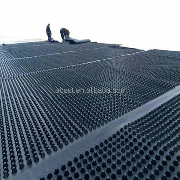High Strength Plastic Dimple Drainage Mat /drain Sheet - Buy Dimple ...