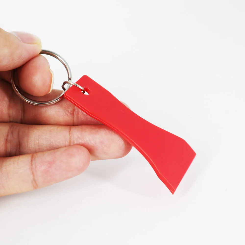 Give Away Promotion Gift Small Shovel Shaped Lottery Scratcher Keychain ...