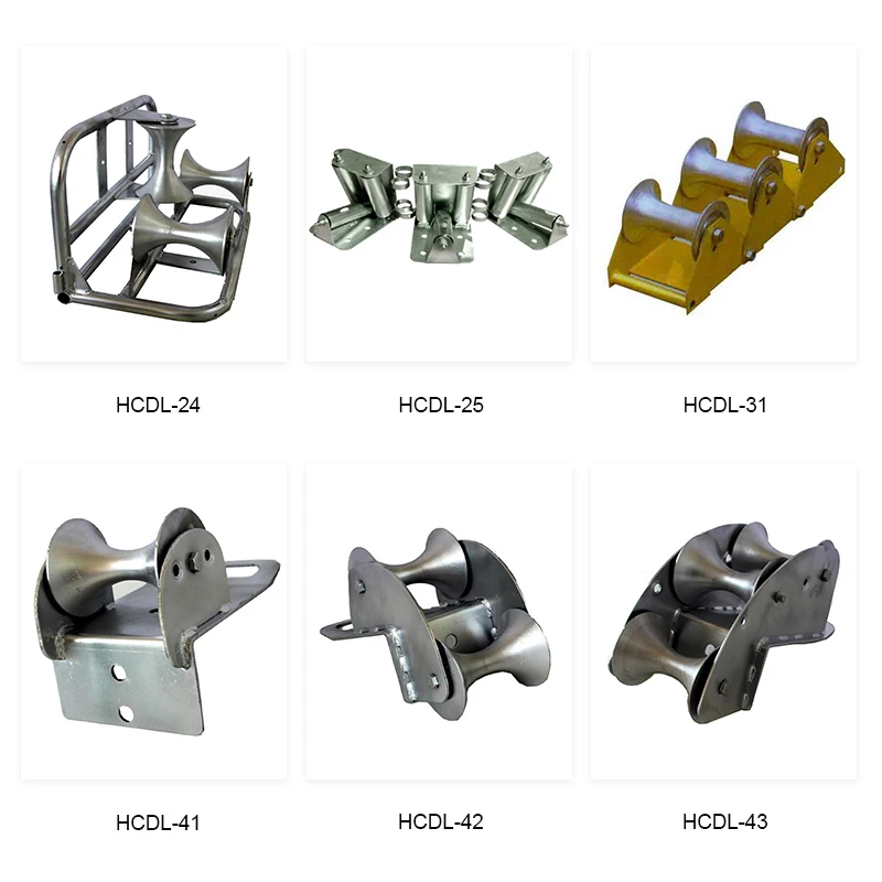 Manhole Corner Guide Steel Cable Roller for Telecom