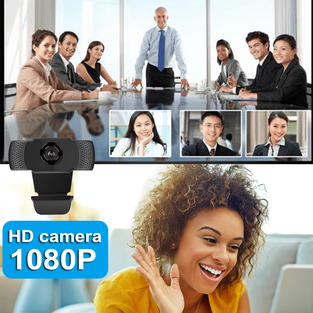 1080p Usb Computer Conference Home Learning English Teaching Webcam Web ...