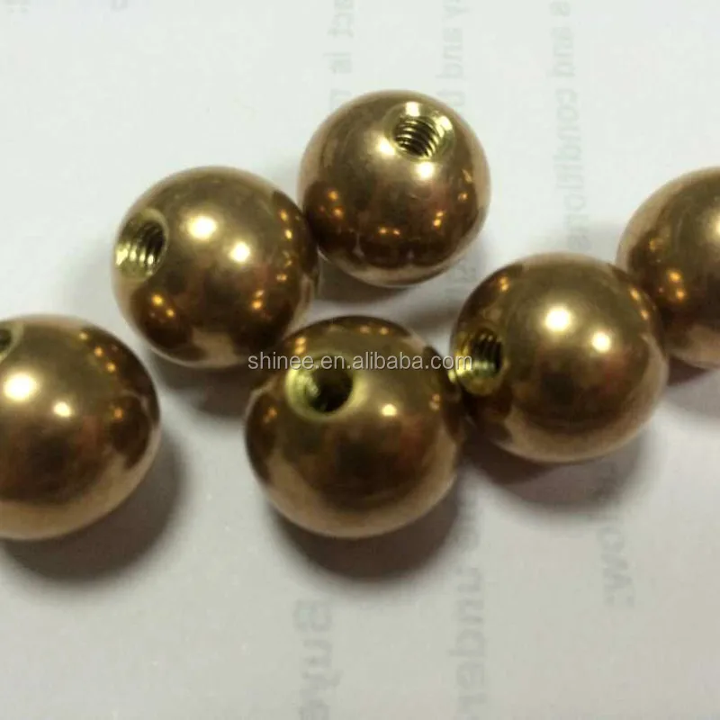 Solid Brass M3 Thread Ball for Decoration - Durable & Stylish