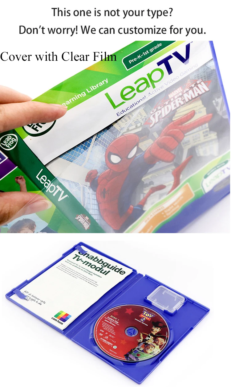 Ps2 Game Cases Plastic Cd Video Game Display Case Play Station 2 Game ...