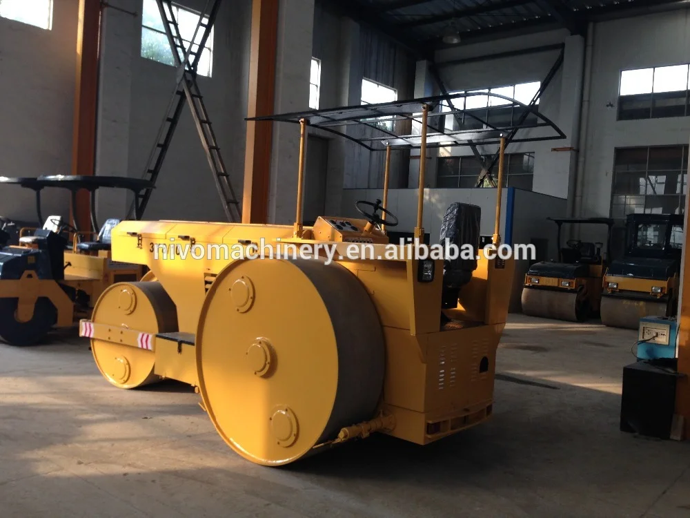 NIVO 3Y6/8 6ton Three Wheel Static Road Roller Compactor