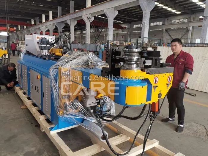 DW50CNC Automatic Triple Stack CNC Draw and Push Tube Bending Machine