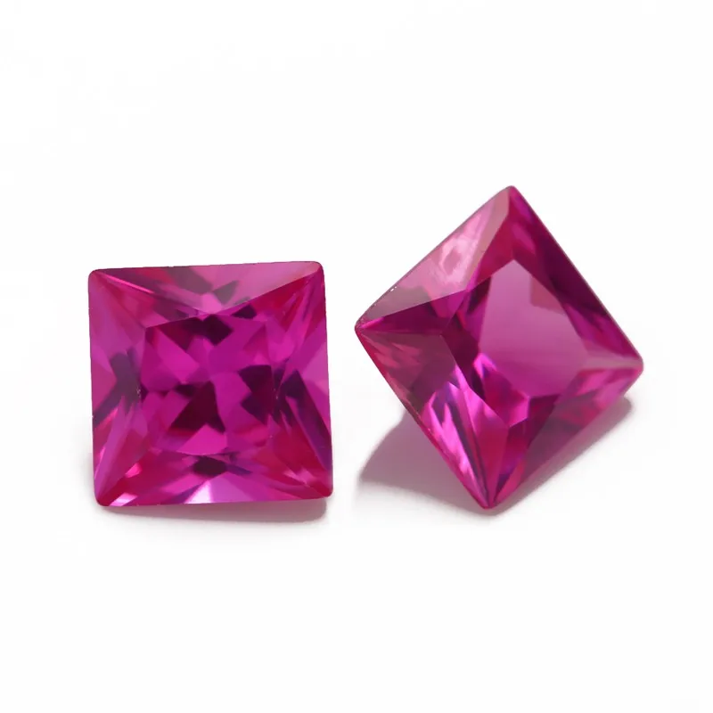 Ruby Gemstone Brilliant Cut Square #5 Ruby Gemstone - Buy Ruby Gemstone ...