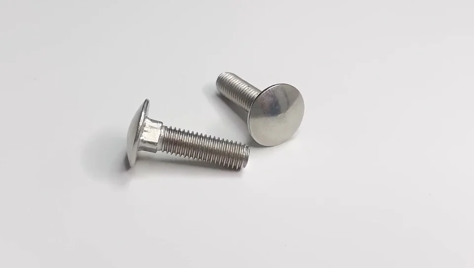 Din603 Ss304 316 Stainless Steel Round Head Square Neck Coach Screw ...