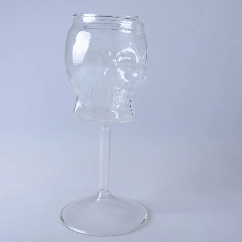 Custom Cranium Head Shape Wine Glass - Eco-friendly