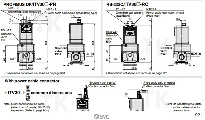 Smc Itv1000 Itv2000 Itv3000 시리즈 레귤레이터 Nptf 정통 전압 조정기 전기 공압 레귤레이터 - Buy ...