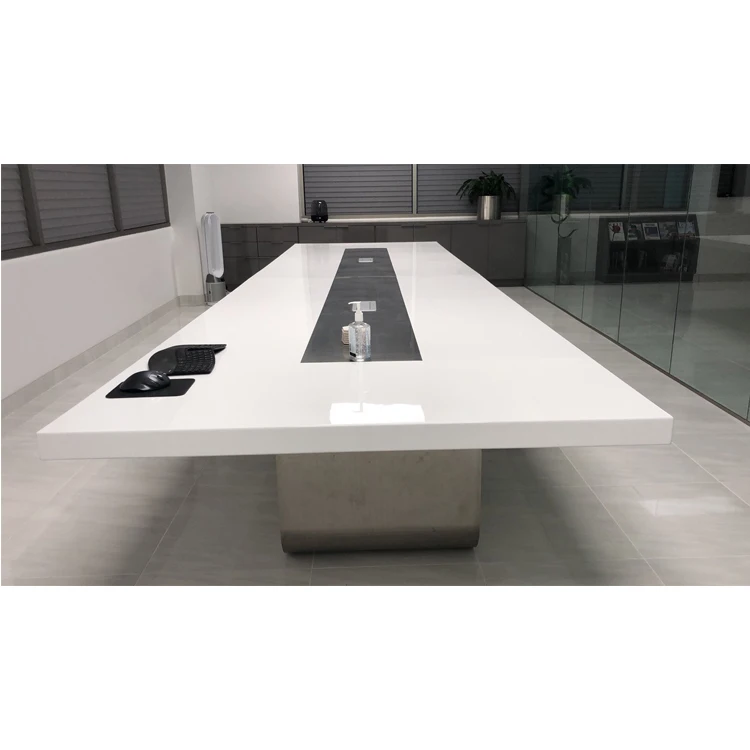 U Shape Modern Conference Room Table for 24 Persons & OEM/ODM
