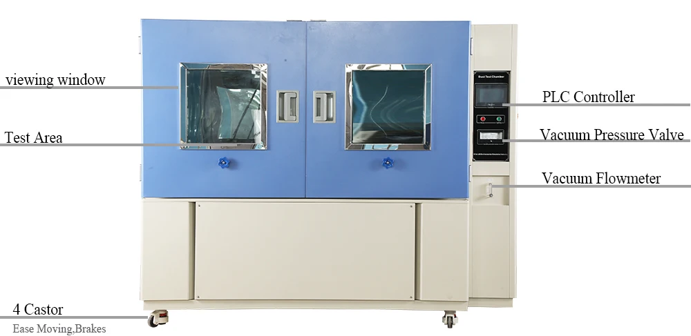 Ip66 Ip54 Dustproof Simulation Ip Dust Environment Test Chamber - Buy ...