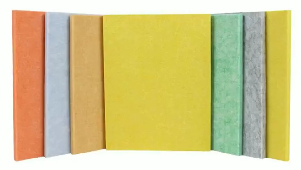Sound Absorption Wall Panel Polyester Material Acoustic Board - Buy ...
