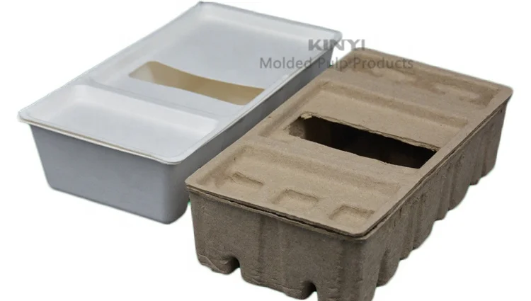 Sustainable Biodegradable Molded Pulp Packaging Box,Clamshell Box ...