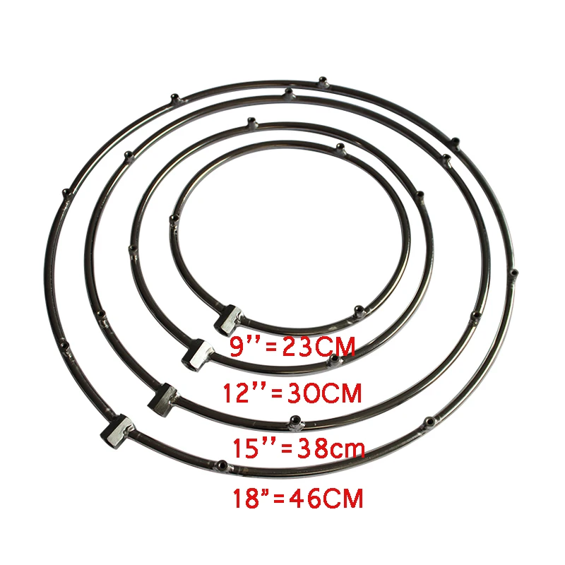 Stainless Steel Fog Ring Fan Ring With 4/5 Spray Site Mist Cooling Ring ...